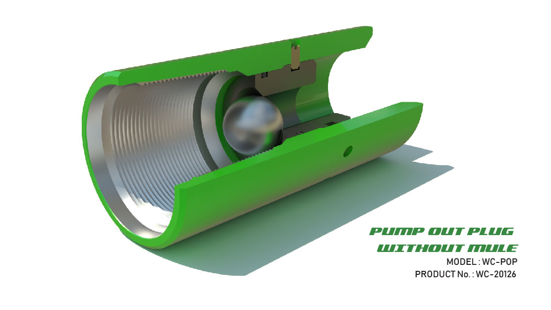 PUMP OUT PLUG WITHOUT MULE (WC-POP) - Wellcare Oil Tools®